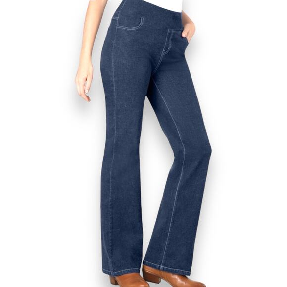 Woman Within | Jeans | Woman Within Plus Size Flexfit Pullon Bootcut ...